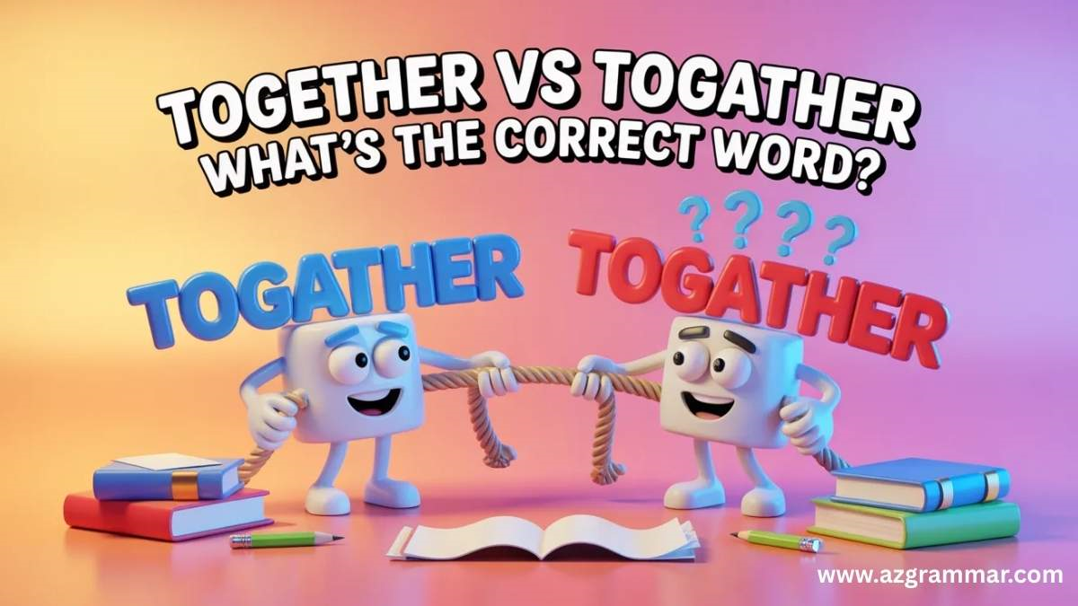 Together vs Togather: What’s the Correct Word? - AZ Grammar
