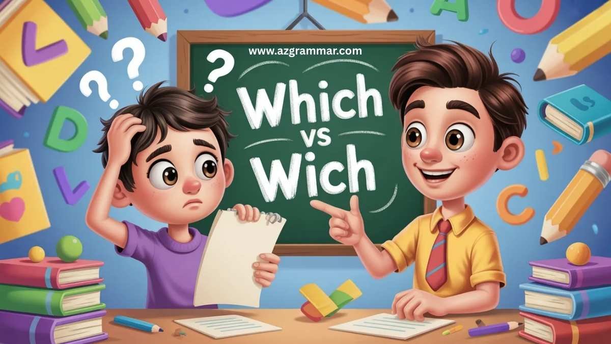Which or Wich: The Spelling Error Millions Make Every Day - AZ Grammar