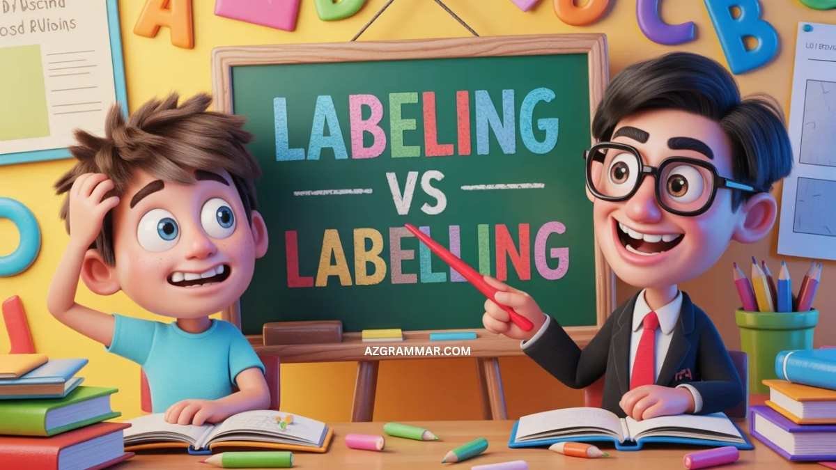 Labeling vs Labelling: Which One Is Correct (2026 Guide) - AZ Grammar