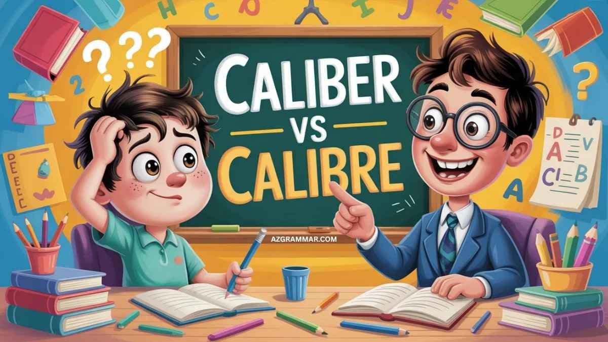Caliber vs Calibre: Which Spelling Is Correct? - AZ Grammar