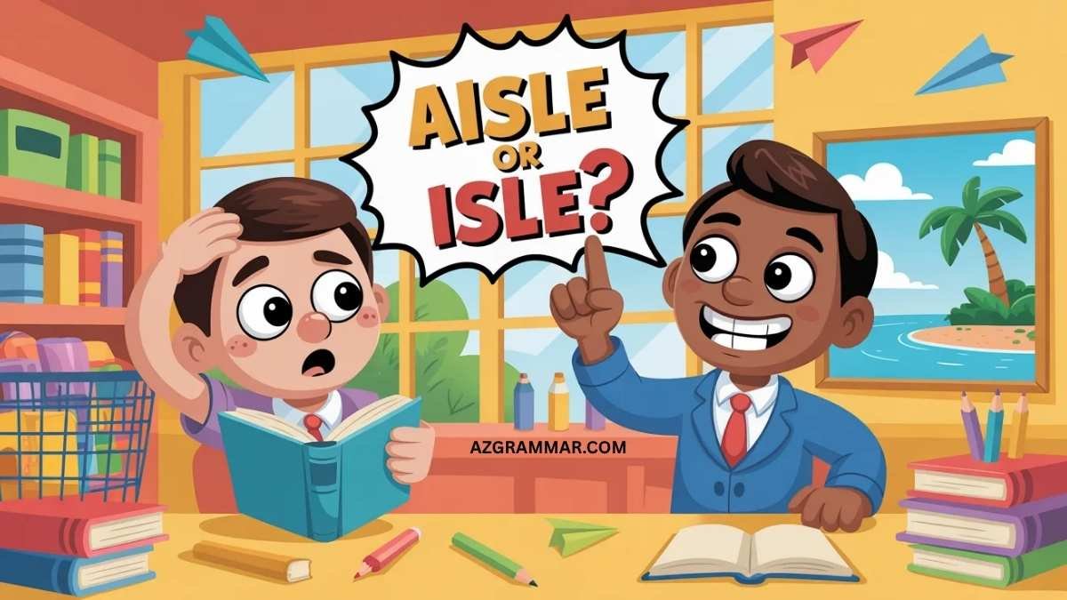 Aisle or Isle: Stop Making This Common Mistake Today - AZ Grammar