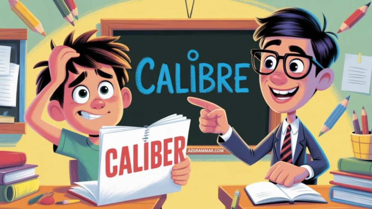 Caliber vs Calibre: Which Spelling Is Correct? - AZ Grammar